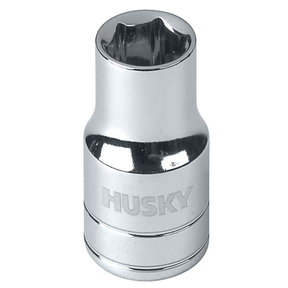 Husky 1/4 in. Drive 9/32 in. 6-Point SAE Standard Socket H4D6P932 - The ...