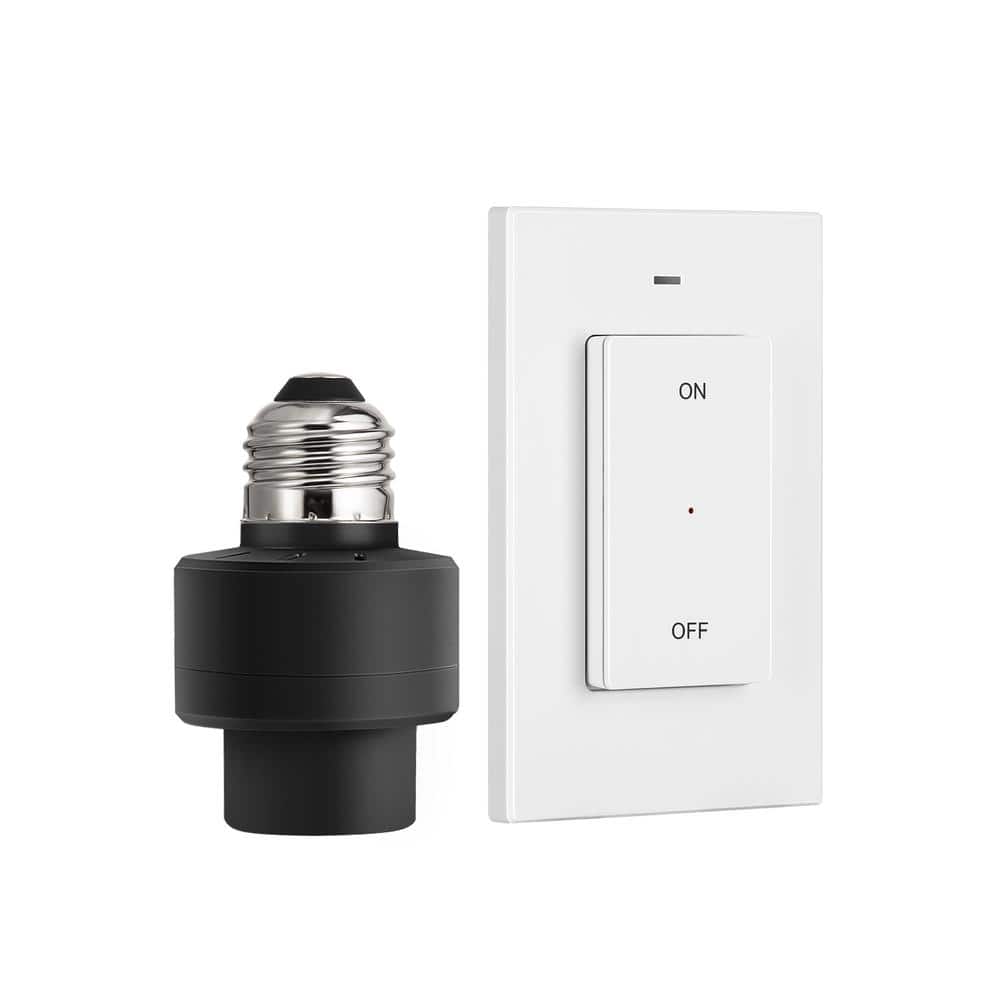 DEWENWILS 120-Volt Wireless Remote Control Light Socket with Switch for ...