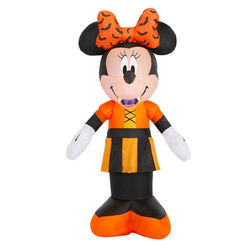 Disney 3.5 ft Minnie in Vampire Costume Halloween Inflatable 22GM28586 ...
