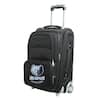 Denco NBA Memphis Grizzlies 21 in. Black Carry-On Rolling Softside ...
