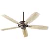 Quorum International Soho 52 in. Indoor Oiled Bronze Ceiling Fan 64525 ...