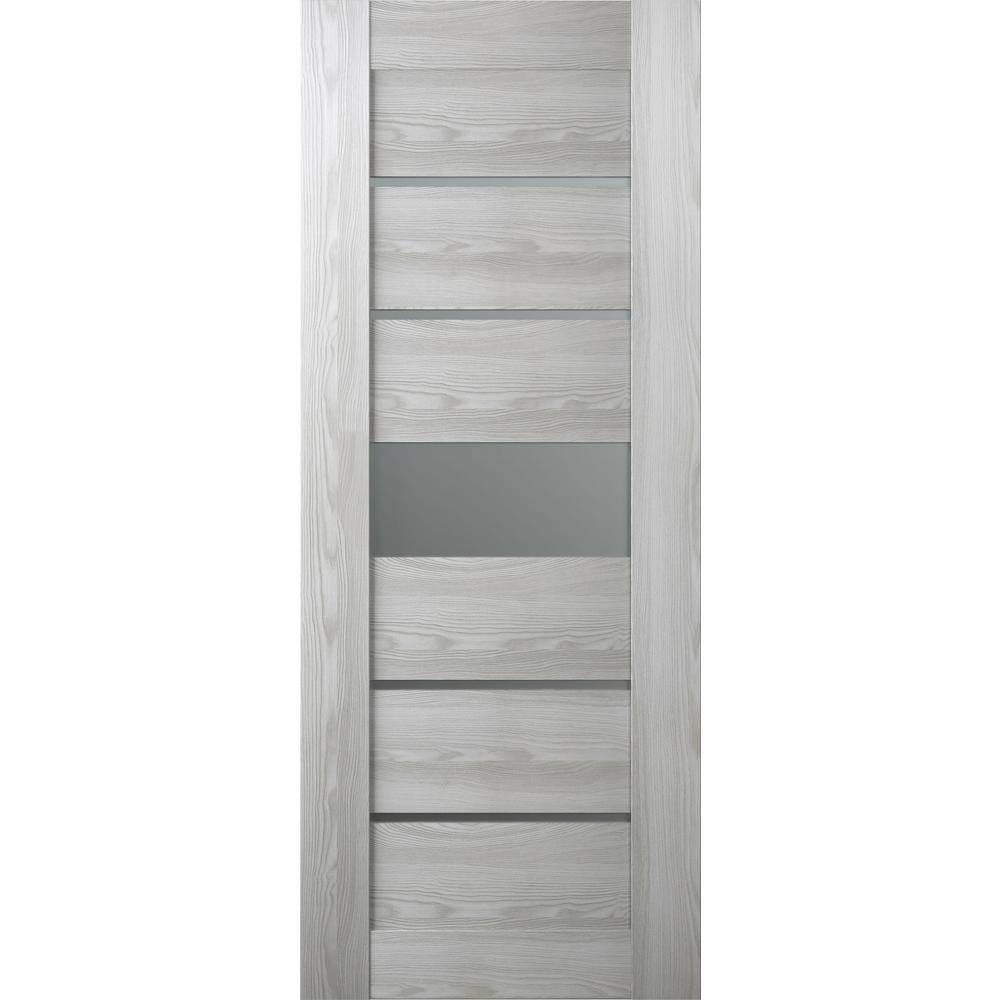 Belldinni Vona 07-06 32 in. x 83,25 in. No Bore 5-lite Frosted Glass ...