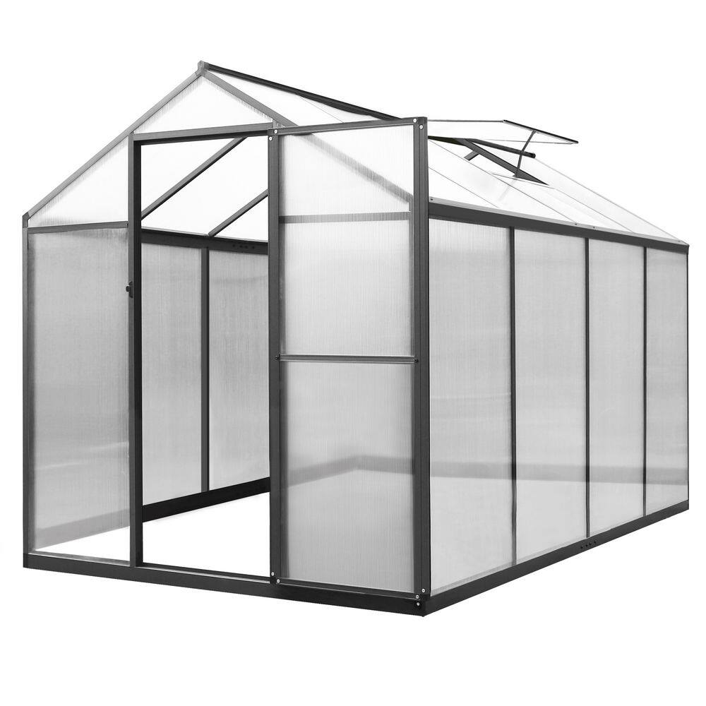 Reviews for VEIKOUS 8 ft. W x 8 ft. D Polycarbonate Walk-in Greenhouse ...