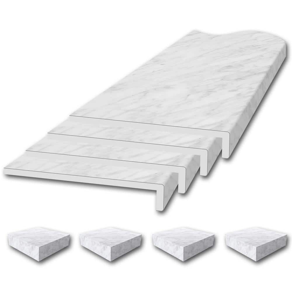 FlexStone Window Sill Trim Kit in Frost FLXWTK648R4FR - The Home Depot