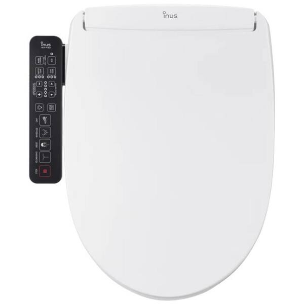 N32 Heated Elongated Electric Bidet Front Toilet Seat in White N32 ...