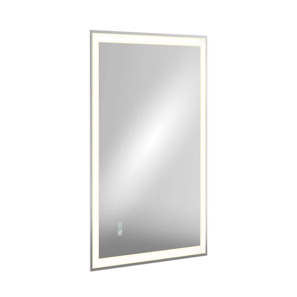 Artika Sofia 23 in. W x 31.5 in. H Rectangular Defog 3 CCT Frameless ...