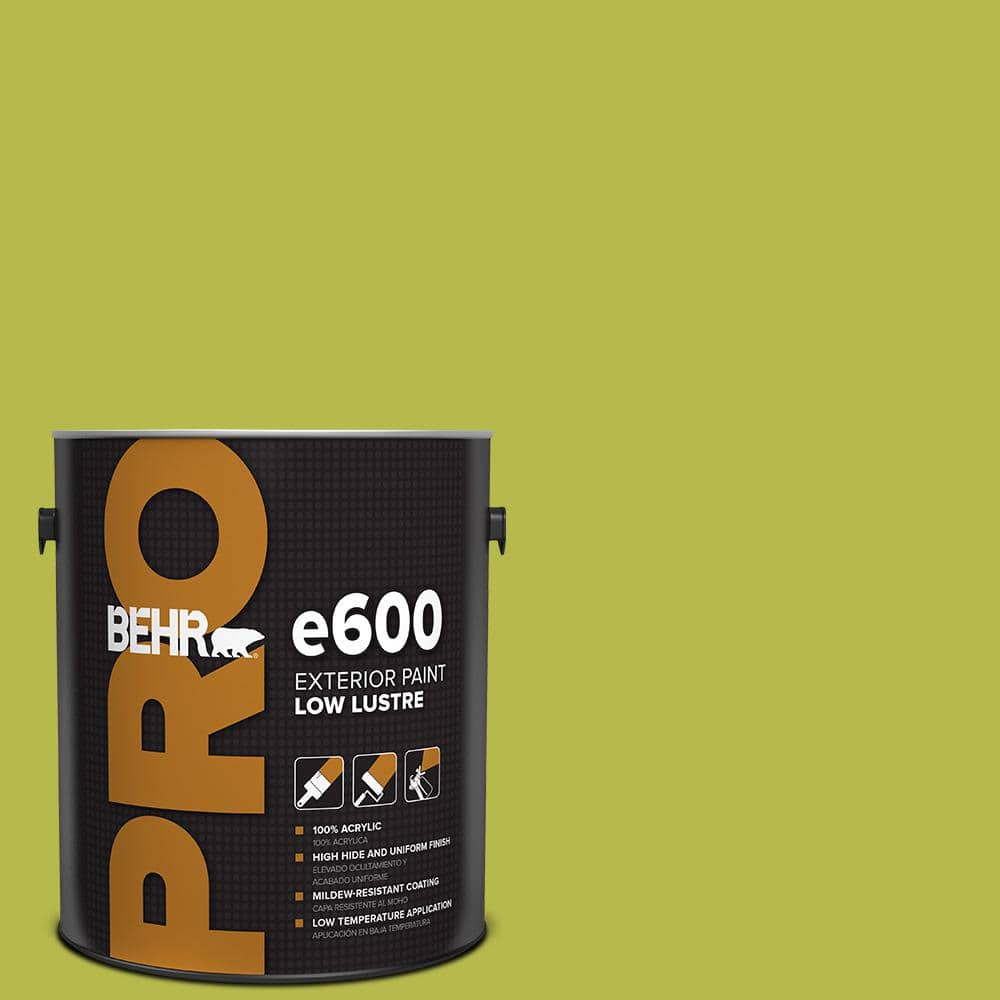 BEHR PRO 1 gal. #400B-6 Japanese Fern Low Luster Exterior Paint PR62301 ...