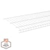 Everbilt 6 ft. x 12 in. Regular Duty Wire Shelf 90241 - The Home Depot