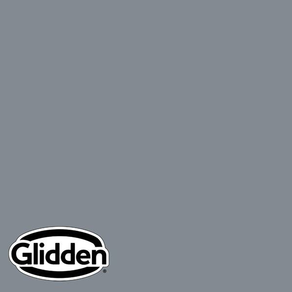 Glidden Essentials 1 gal. PPG0993-5 Superhero Gray Satin Exterior Paint ...