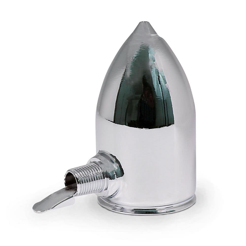 PLUMBFLEX 1/8 in. Chrome Angle Steam Air Vent Radiator Valve RAV-A18H ...