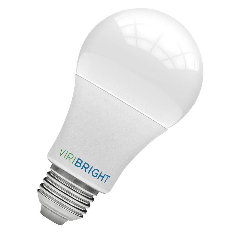 Viribright 40-Watt Equivalent A19 E26 Dimmable Daylight 6500K LED Light ...