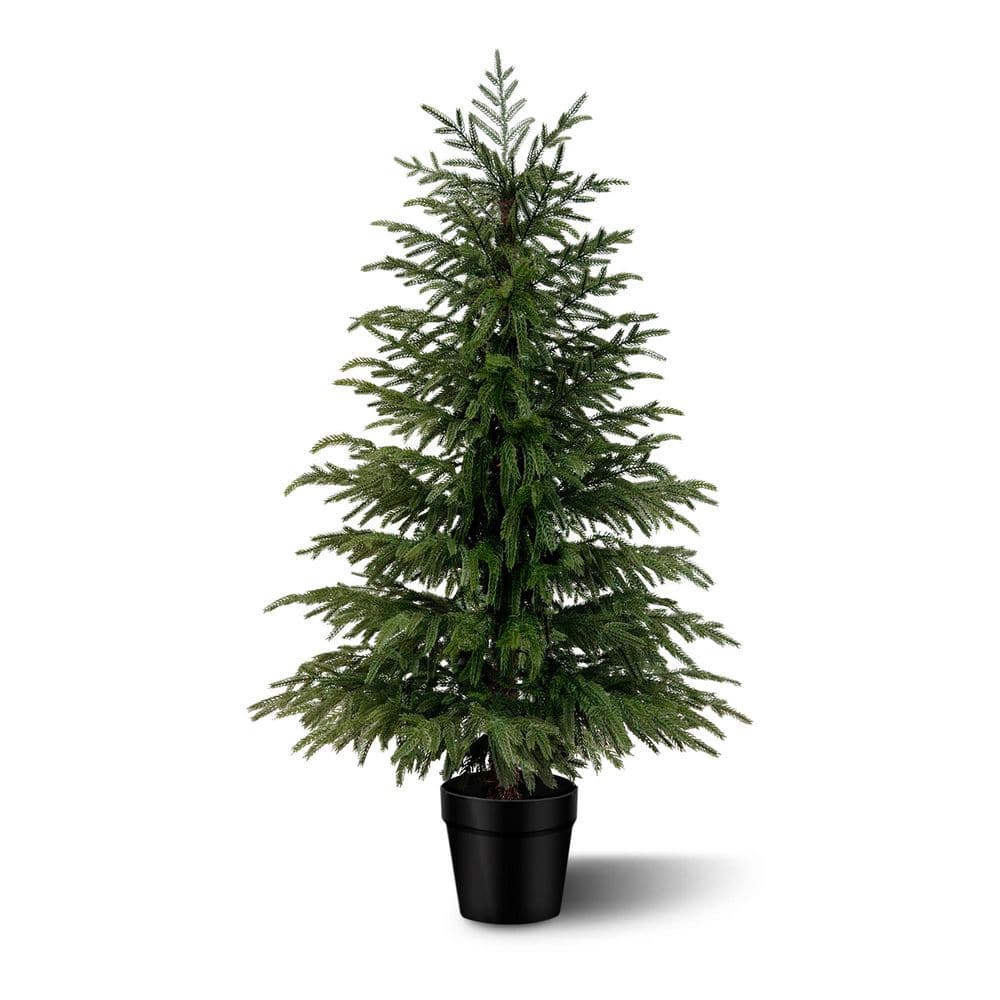 Vitalismo 4ft Artificial Norfolk Tree Artificial Christmas Tree ...