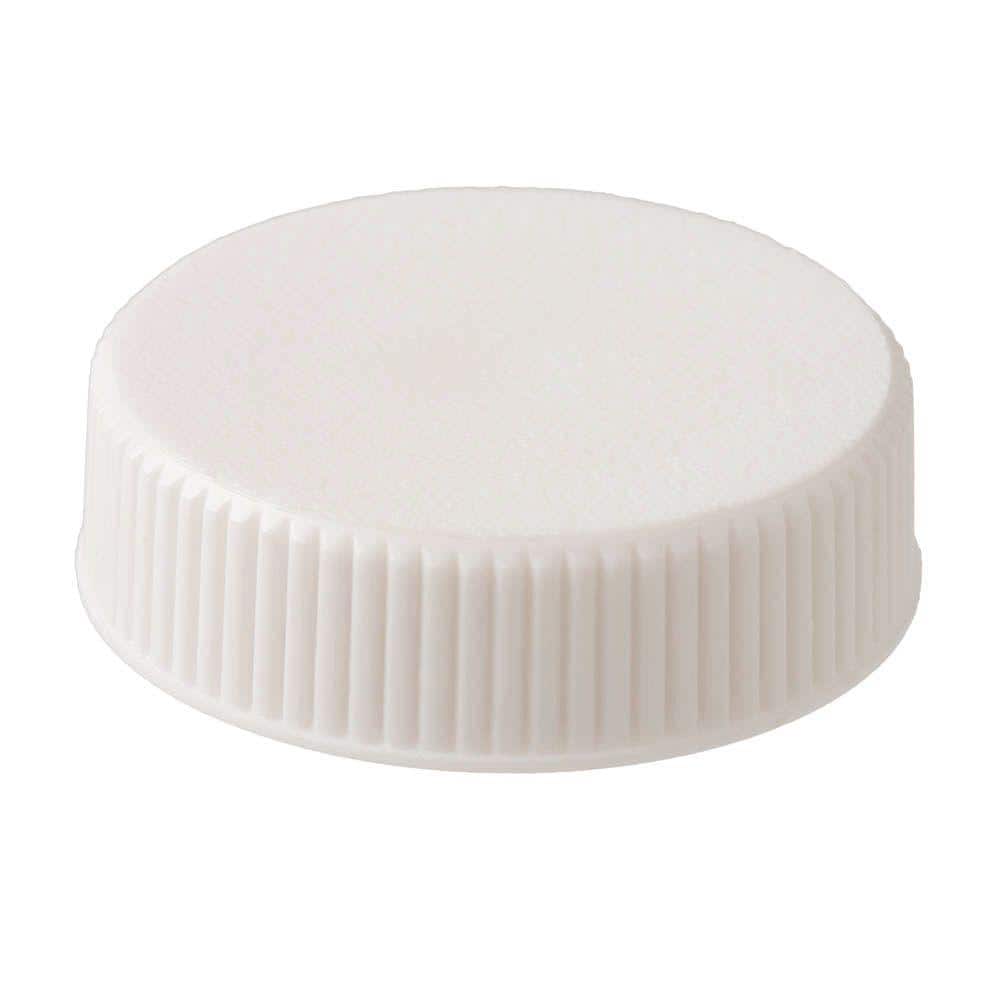 Everbilt 1/4 in. White Round Plastic Knob 77988 - The Home Depot