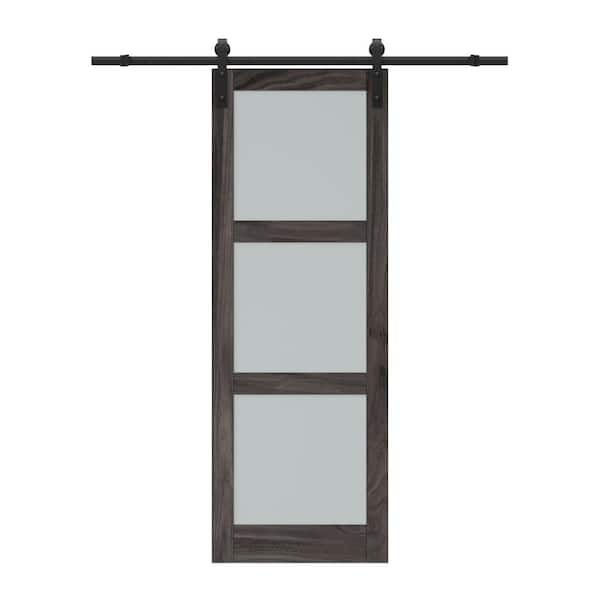 Reviews for ARK DESIGN 30 in. x 84 in. 3 Lite Tempered Frosted Glass ...