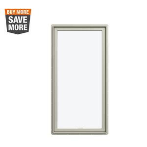 JELD-WEN 36 in. x 72 in. W-5500 Right-Hand Casement Wood Clad Window ...