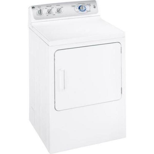 GE 7.0 cu. ft. Super Capacity Electric Dryer in White DWSR463EGWW - The ...