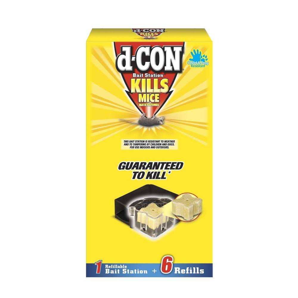 d-CON Mouse Bait Station (6-Refill) 89479 - The Home Depot