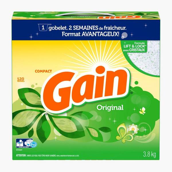 Gain Ultra Powder Original Scent Laundry Detergent (120 Load ...