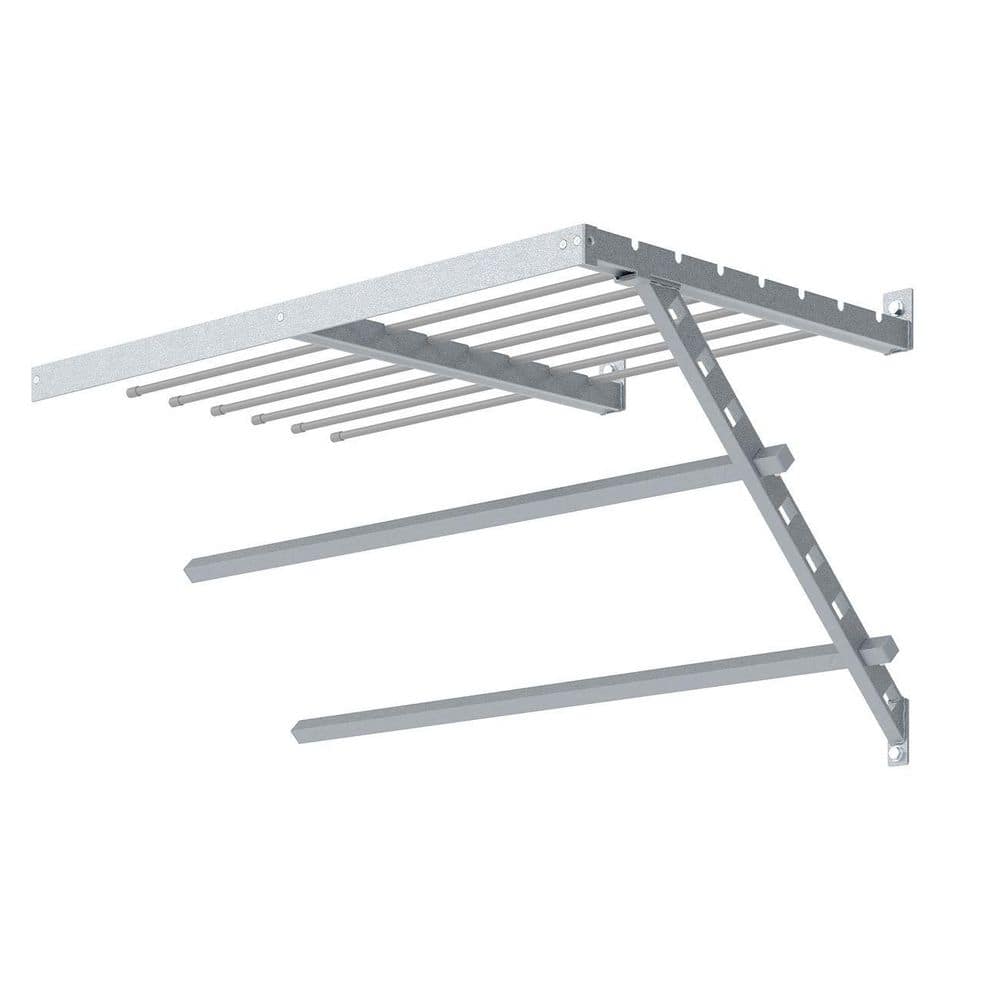 Garage Essentials 32 in. L Shelf and Track Storage System Extension Kit ...
