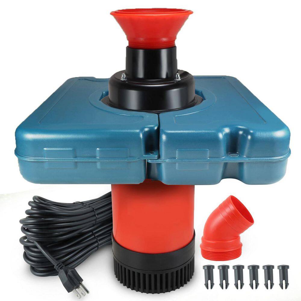 Phewnyzo Floating Pond Fountain Aerator 1 HP 750 W 110 V Powerful ...