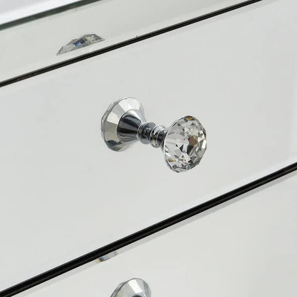 StyleCraft Mirrored 3-Drawer Chest SF2072DS - The Home Depot StyleCraft Mirrored 3-Drawer Chest SF2072DS - The Home Depot
