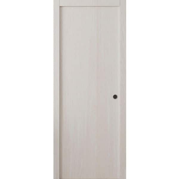 Sartodoors Assembly Required 3011 18 in. x 80 in. Reversible Ash Franko ...