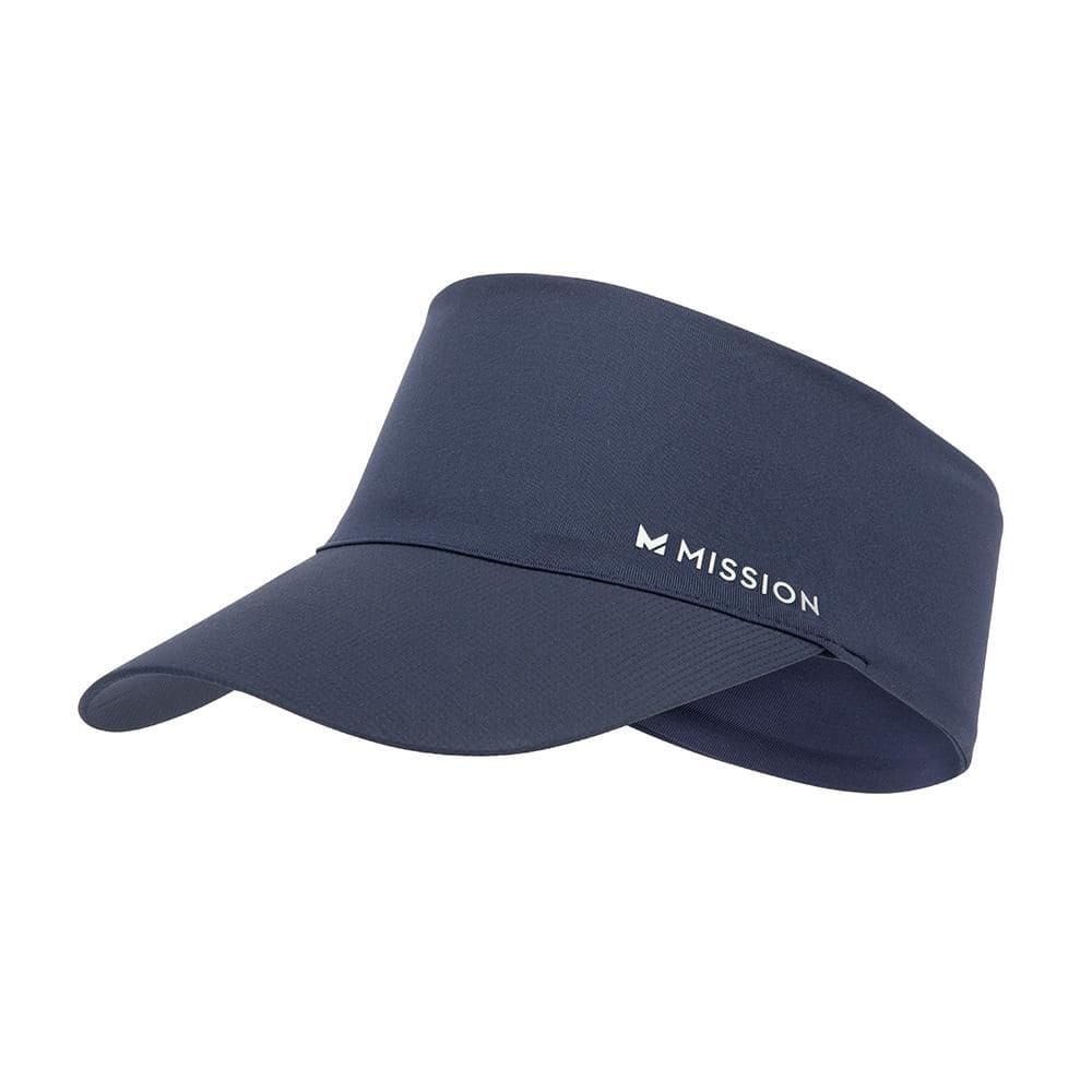 Mission Unisex 1-Size Navy Polyester Hat Cooling Visor 1-Pack 5474 ...