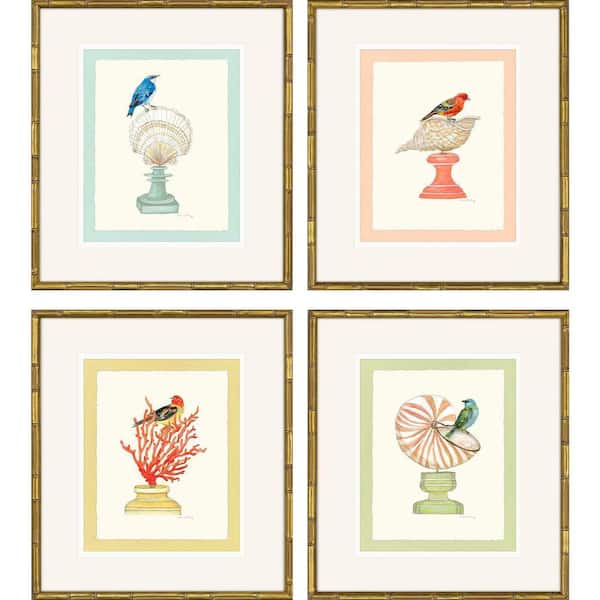 Paragon Clayton 4 Piece Framed Animal Art Print 22 in. x 19 in. 32365 ...