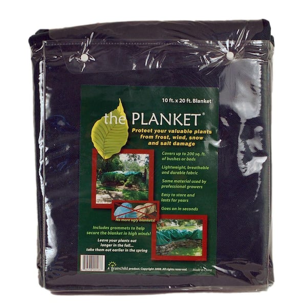 Planket 10 ft. x 20 ft. Rectangular Plant Frost Protection Cover 30200 ...