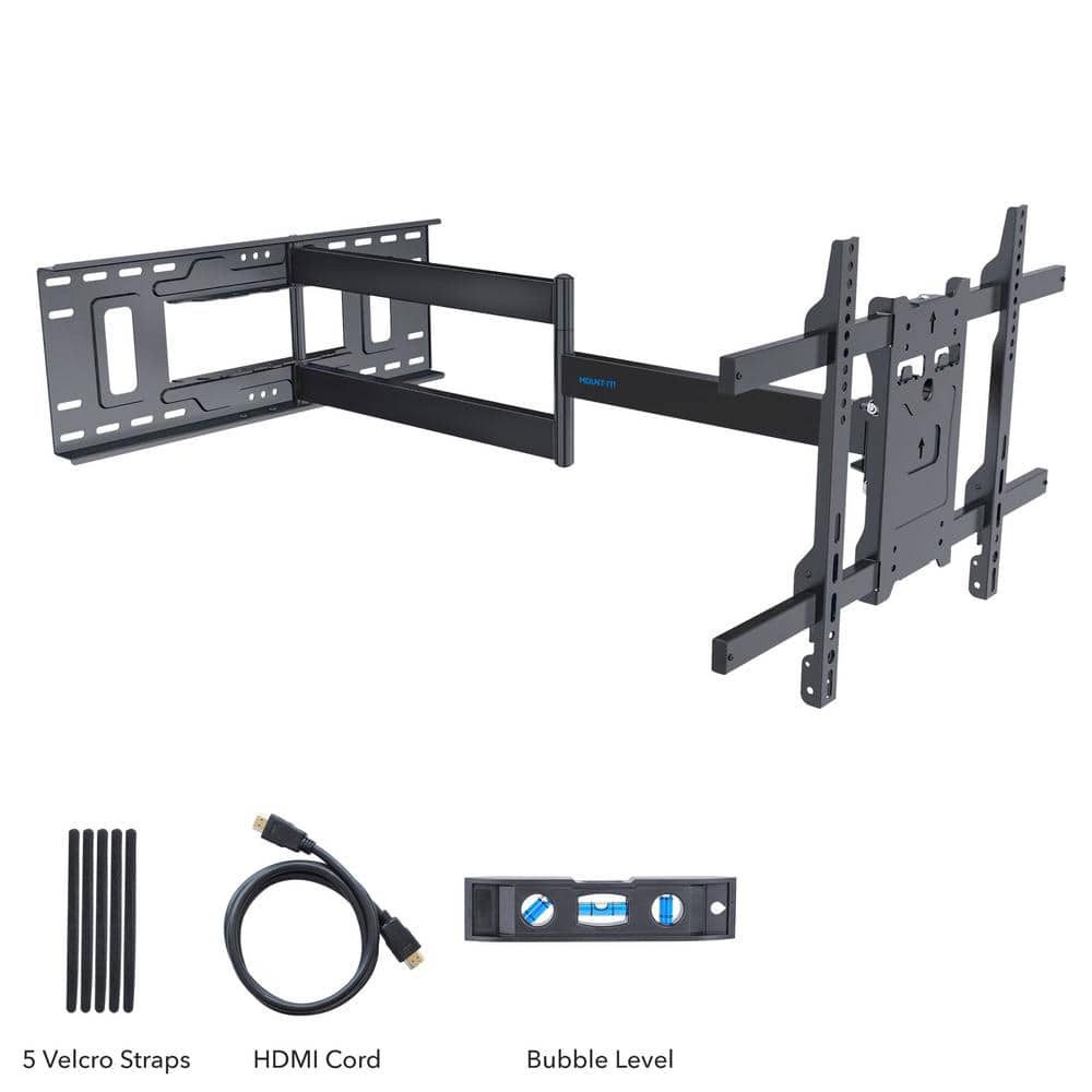 mount-it! Full Motion TV Wall Mount with Extra Long Extension for 40 in ...