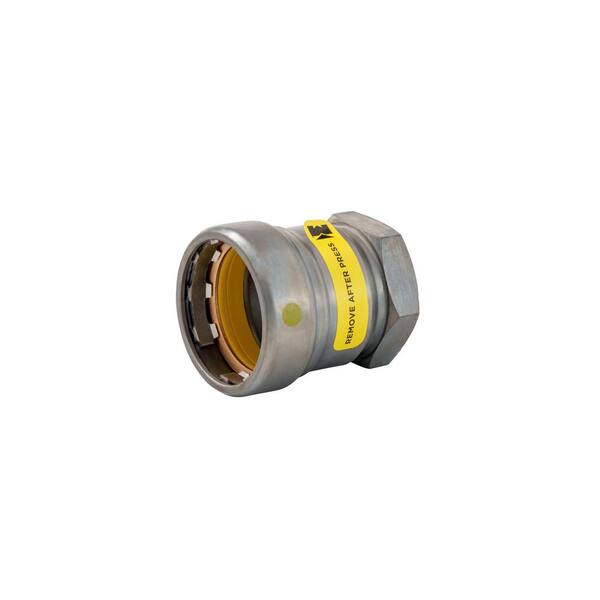 Streamline 1 in. Carbon Steel Press x FPT Female Adapter Fitting ...