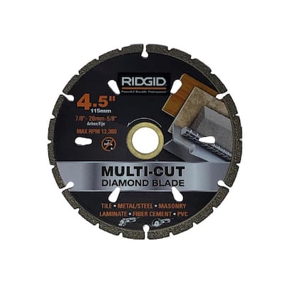 RIDGID 7 in. Metal Cutting Diamond Blade-HD-LMC70 - The Home Depot