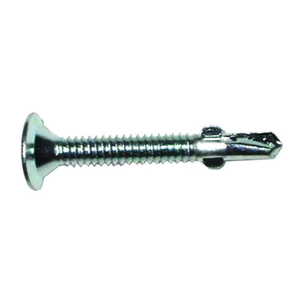 Drive Straight #10 1-7/16 in. Phillips Button-Head Self-Drilling Screws ...