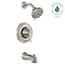 MOEN Darcy 4 in. Centerset 2-Handle Bathroom Faucet in Spot Resist ...