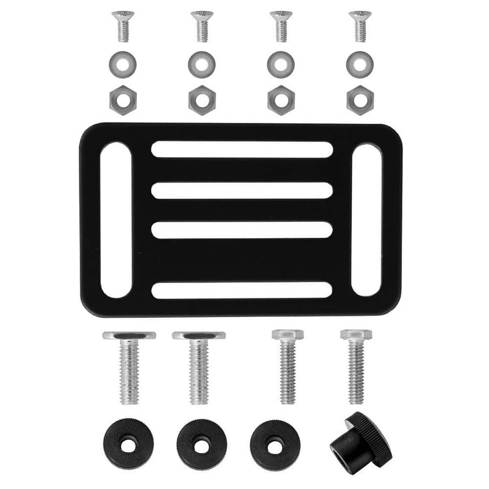 ‎POWERTEC Toggle Clamp Mounting Plate Set (1-Pack) 71416 - The Home Depot