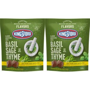 Kingsford 2 lbs. BBQ Smoker Flavor Boosters with Basil Sage and Thyme ...