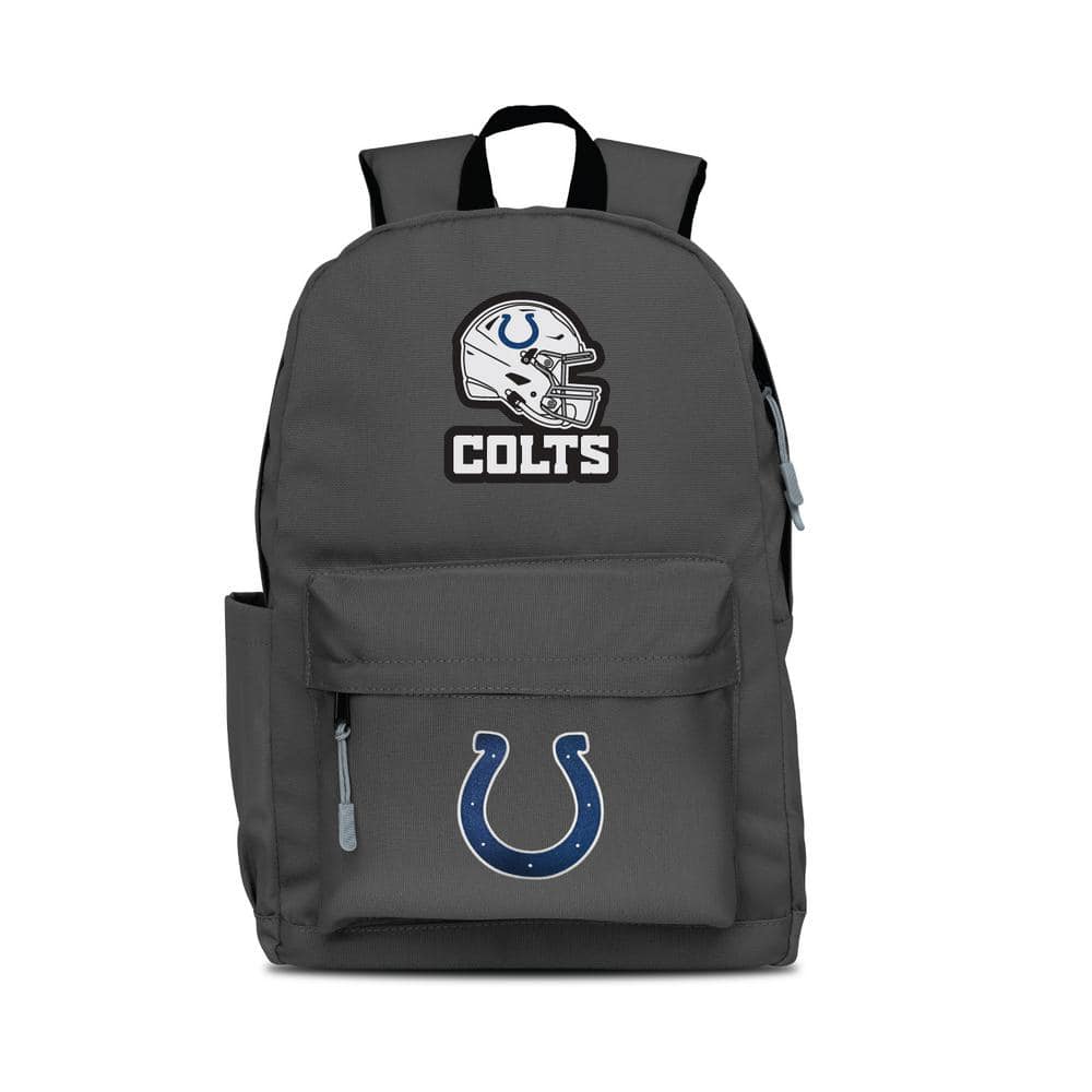 Mojo 17 in. Gray Indianapolis Colts 2-Logo Campus Laptop Laptop ...