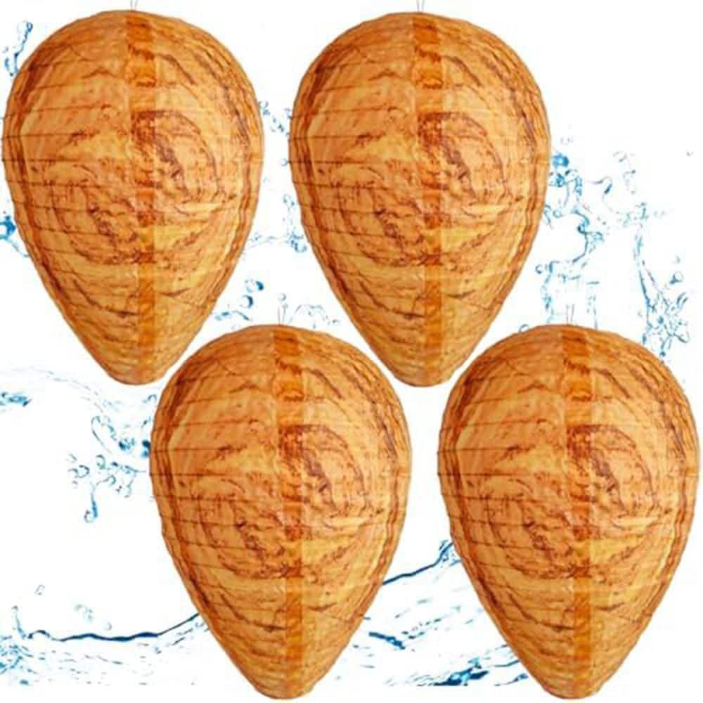 .N/A Outdoor Wasp Hornet Decoy Trap with Realistic Waterproof Fabric ...
