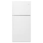 Whirlpool 18.2 cu. ft. Top Freezer Refrigerator in White-WRT318FMDW ...