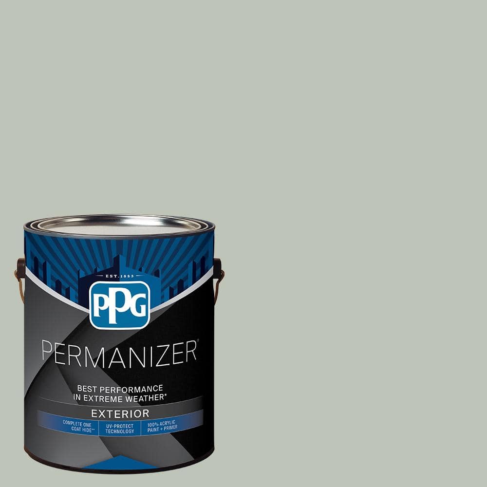 PERMANIZER 1 gal. PPG1128-4 Balsam Semi-Gloss Exterior Paint PPG1128 ...