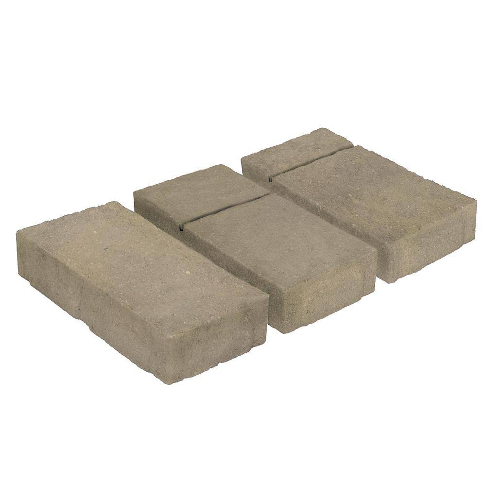 Valestone Hardscapes Domino 6 in. x 12 in. Desert Blend Brown/Charcoal ...