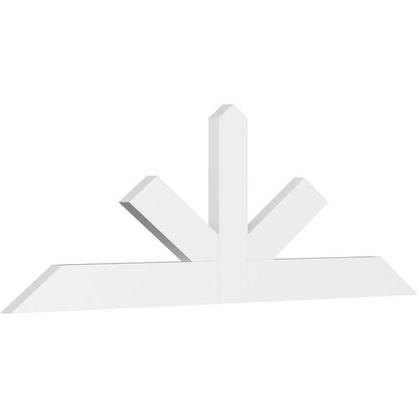 Ekena Millwork Richland 84 in. W x 28 in. H x 2 in. D Signature ...