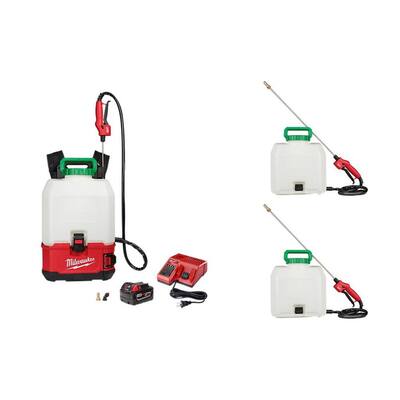 Milwaukee M18 18-Volt 4 Gal. Lithium-Ion Cordless Switch Tank Backpack ...
