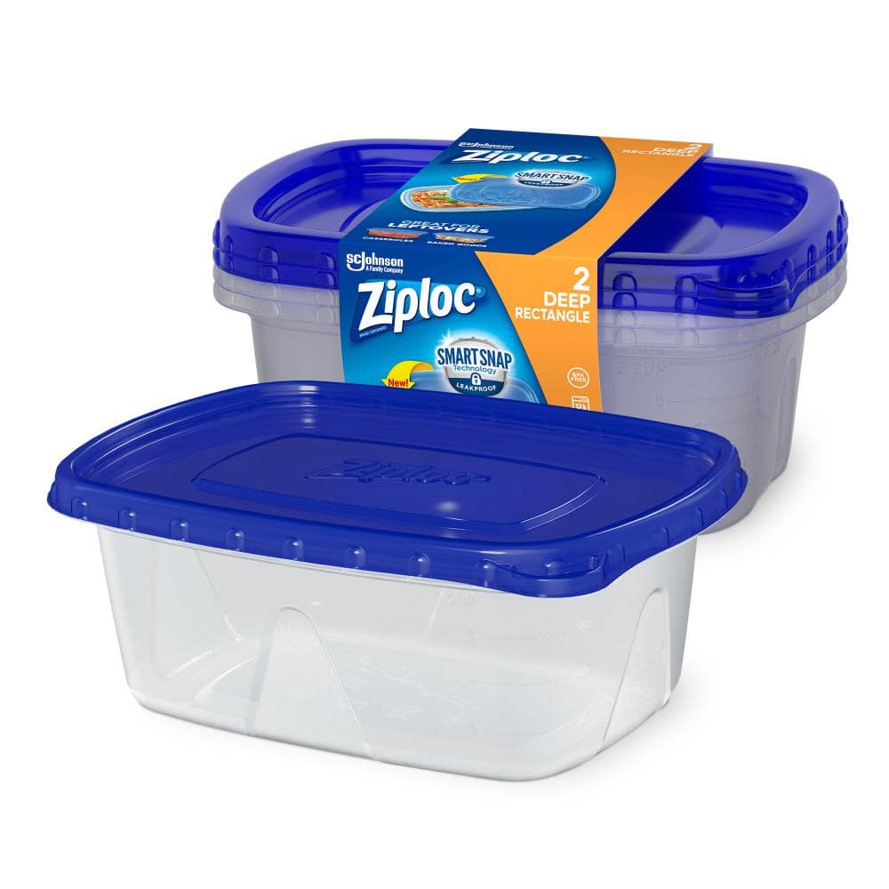 Reviews for Ziploc Brand, Food Storage Containers with Lids, Smart Snap ...