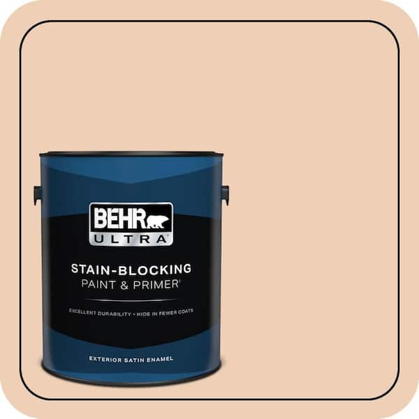 BEHR ULTRA 1 gal. #260E-2 Clamshell Satin Enamel Exterior Paint ...