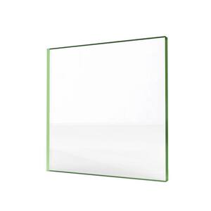 Fab Glass and Mirror 24 in. x 24 in. Clear Square Tempered Glass Sheet ...