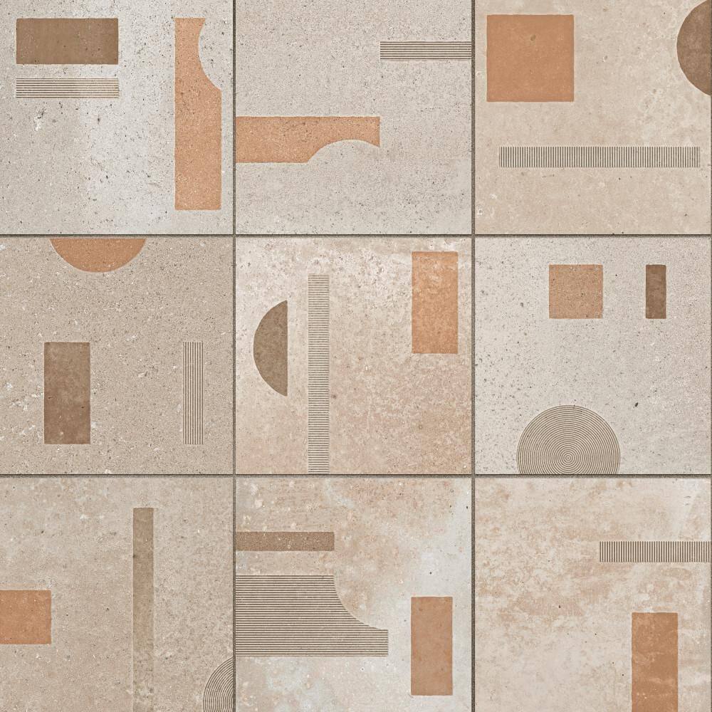 Merola Tile Adagio Decor Element 10 in. x 10 in. Porcelain Floor and ...