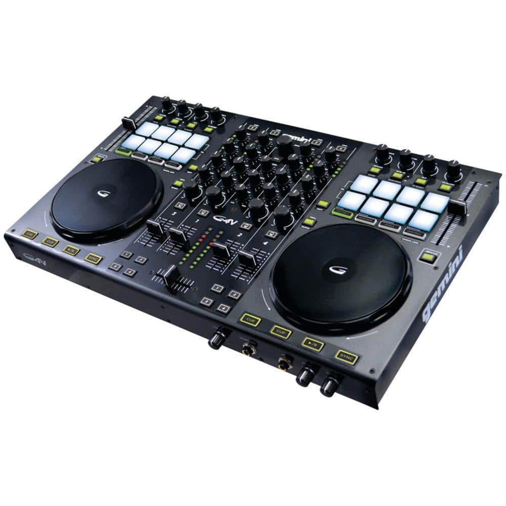 Gemini 4-Channel Virtual DJ Controller G4V