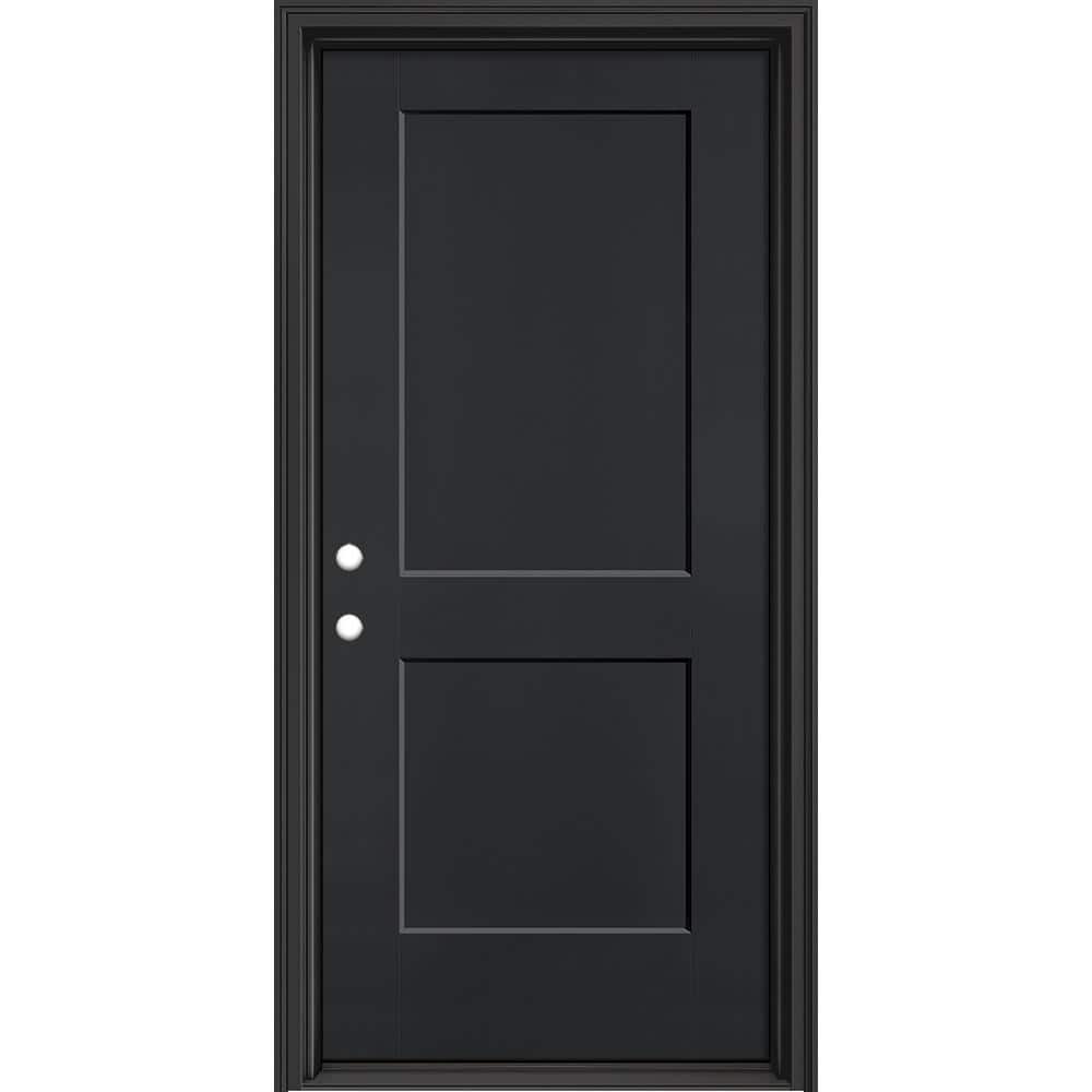 Masonite Performance Door System 36 in. x 80 in. Logan Right-Hand ...