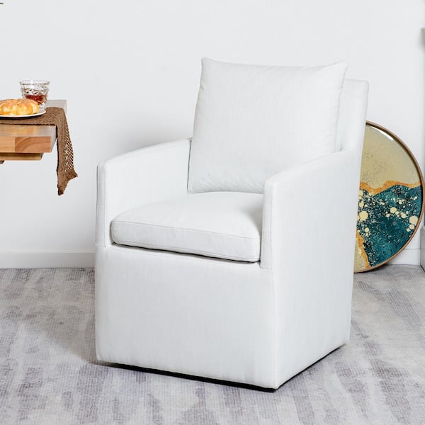 Rolling upholstered chair store